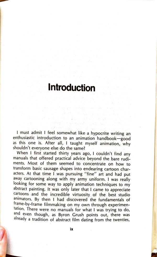 Robert Breer’s introduction to Byron Grush’s “The Shoestring Animator ...